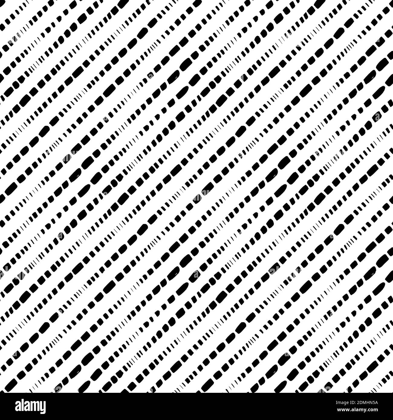 Dotted lines hand drawn vector seamless pattern Stock Vector Image ...