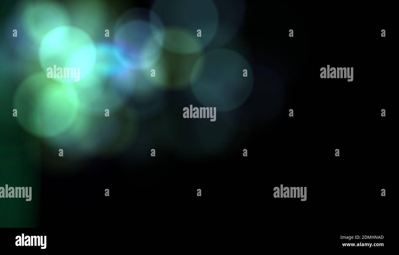 Abstract colorful defocused circular bokeh and gradient background ...