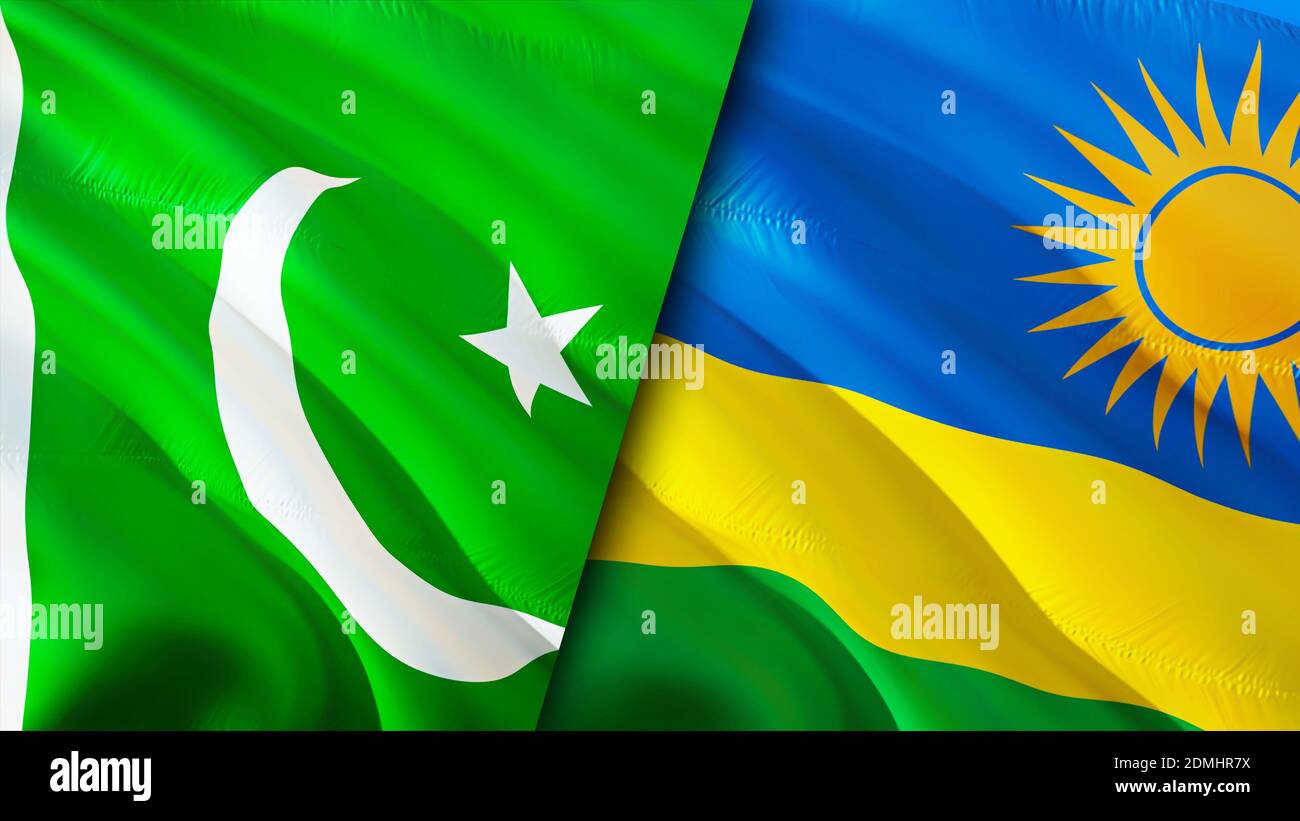 Pakistan rwanda flag hi-res stock photography and images - Alamy