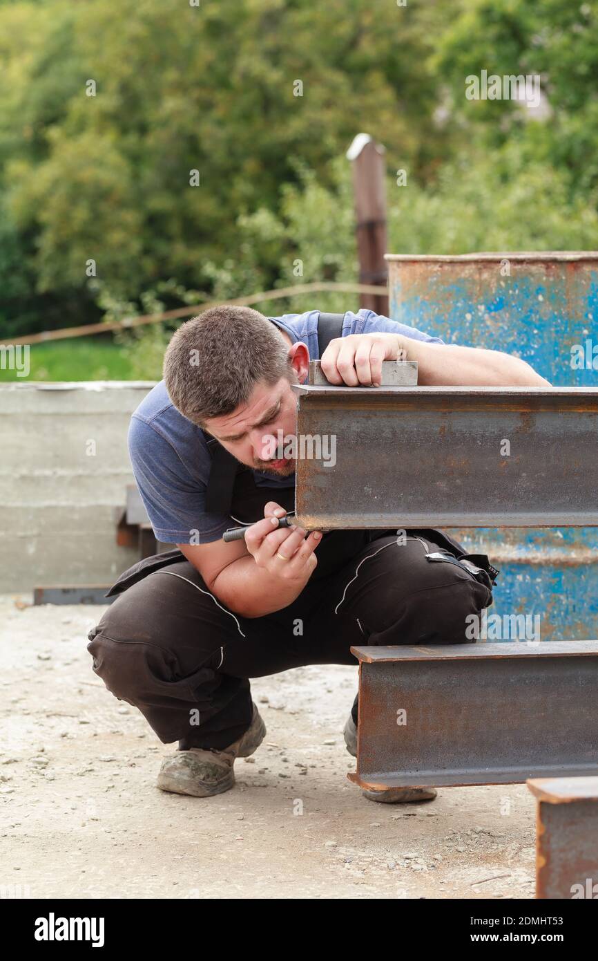 Construction Site Marking High Resolution Stock Photography and Images ...