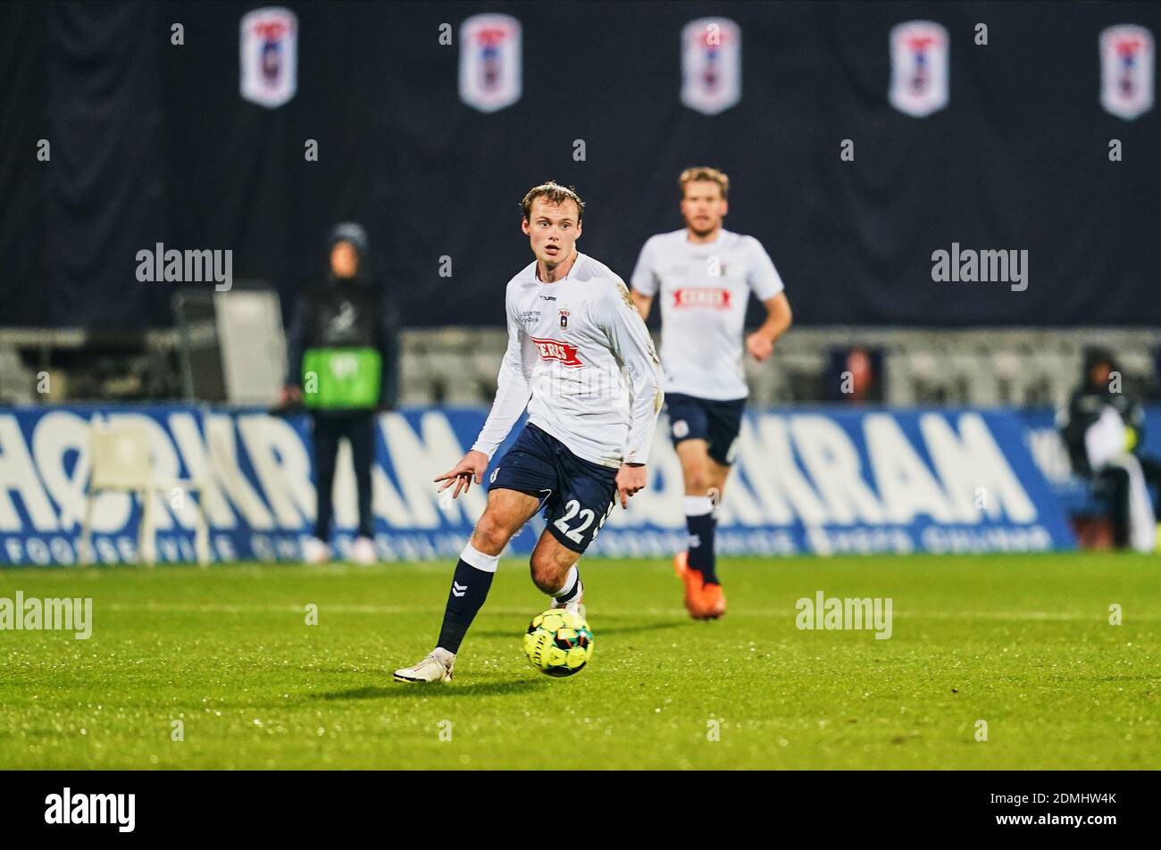 Aarhus Stadium, Aarhus, Denmark. 16th Dec, 2020. Benjamin Hvidt of ...