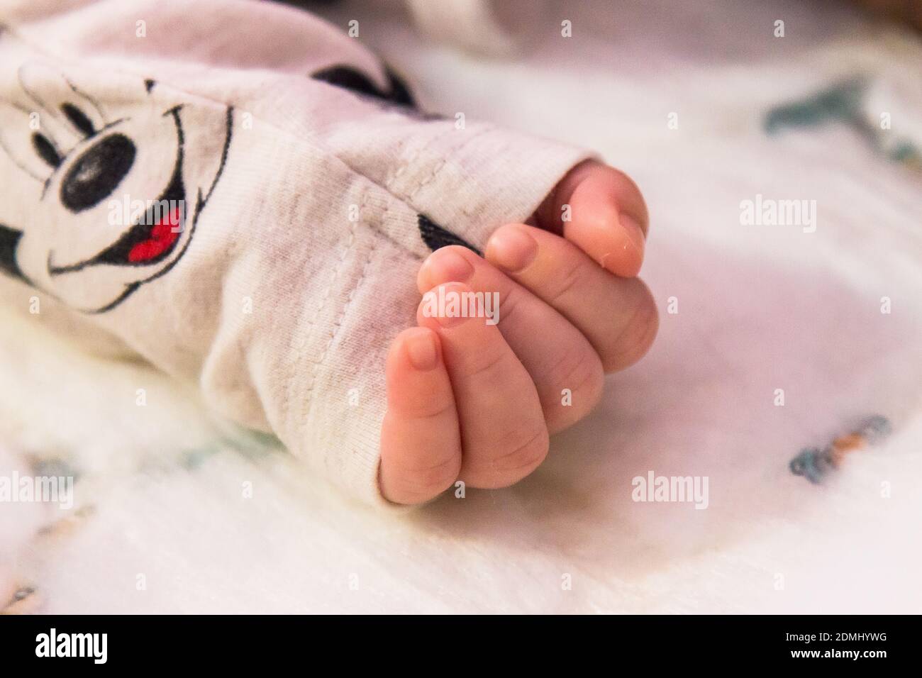 A closeup shot of a cute baby hand Stock Photo - Alamy