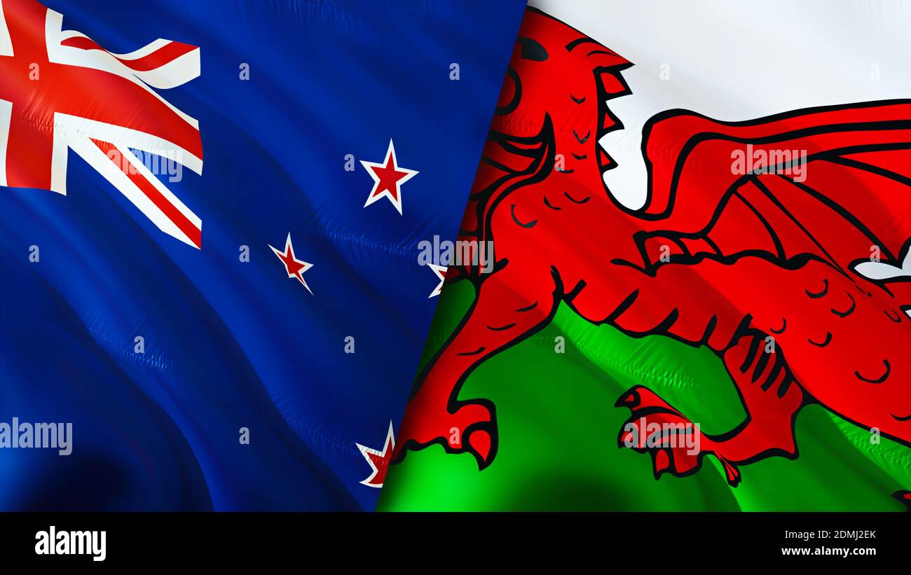 New zealand welsh flag hi-res stock photography and images - Alamy