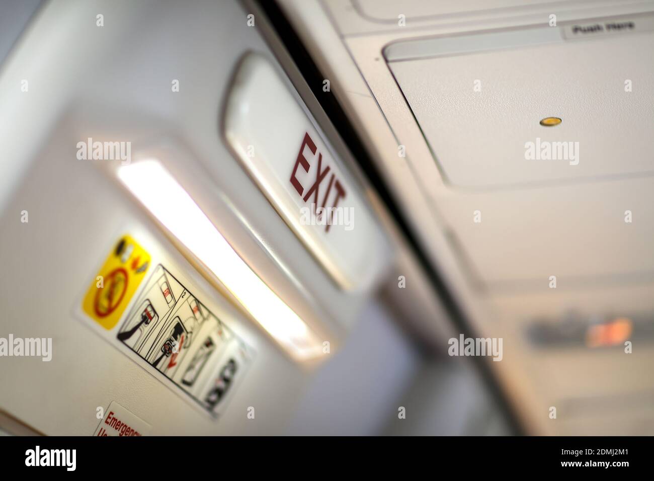 Airplane Emergency Exit High Resolution Stock Photography and Images ...