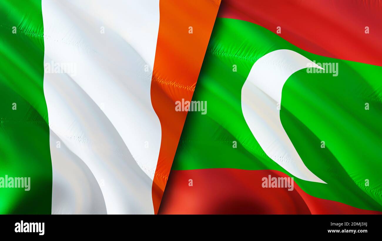 Ireland maldives flag hi-res stock photography and images - Alamy