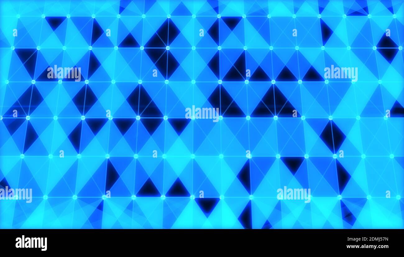 Abstract blue triangle shape pattern background.Modern shape design ...