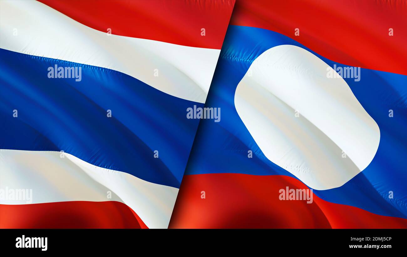 Laos vs thailand hi-res stock photography and images - Alamy