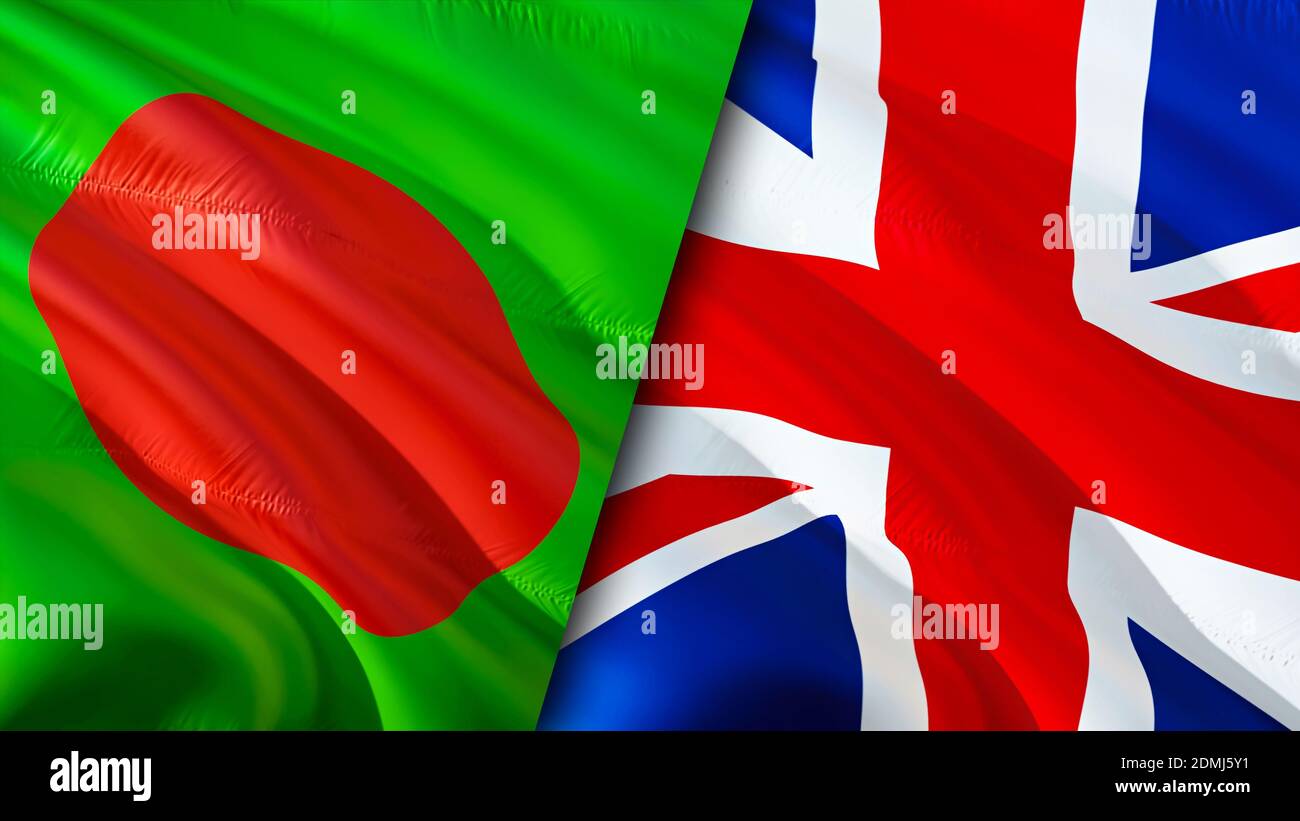 Bangladesh united kingdom flag hi-res stock photography and images - Alamy