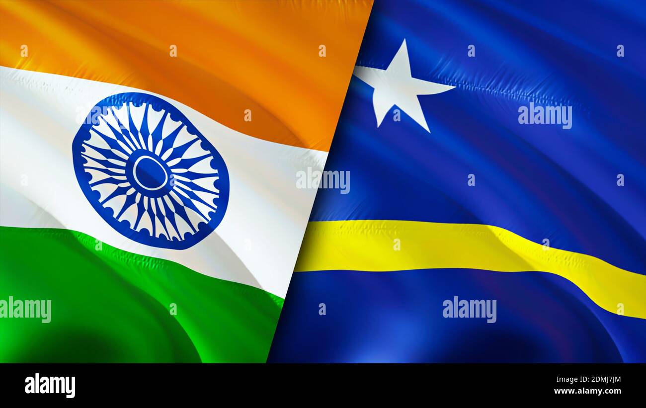 India curacao flag hi-res stock photography and images - Alamy