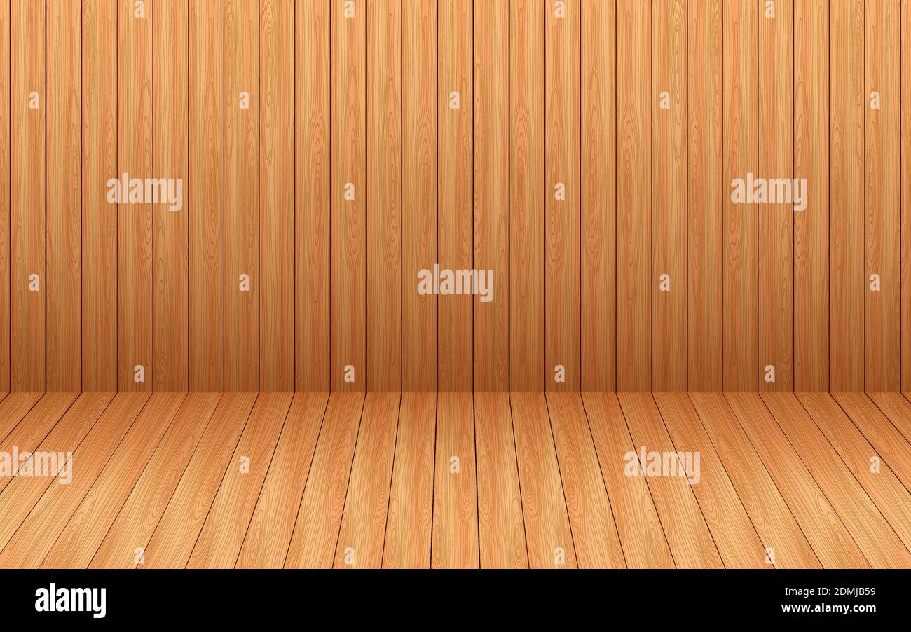 blank wooden studio room background Stock Vector Image & Art - Alamy