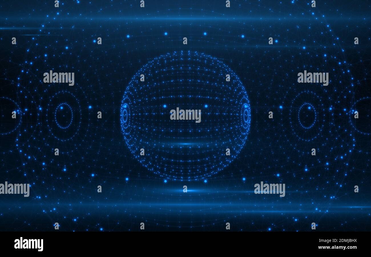 Global network lines design background.Technology futuristic background ...