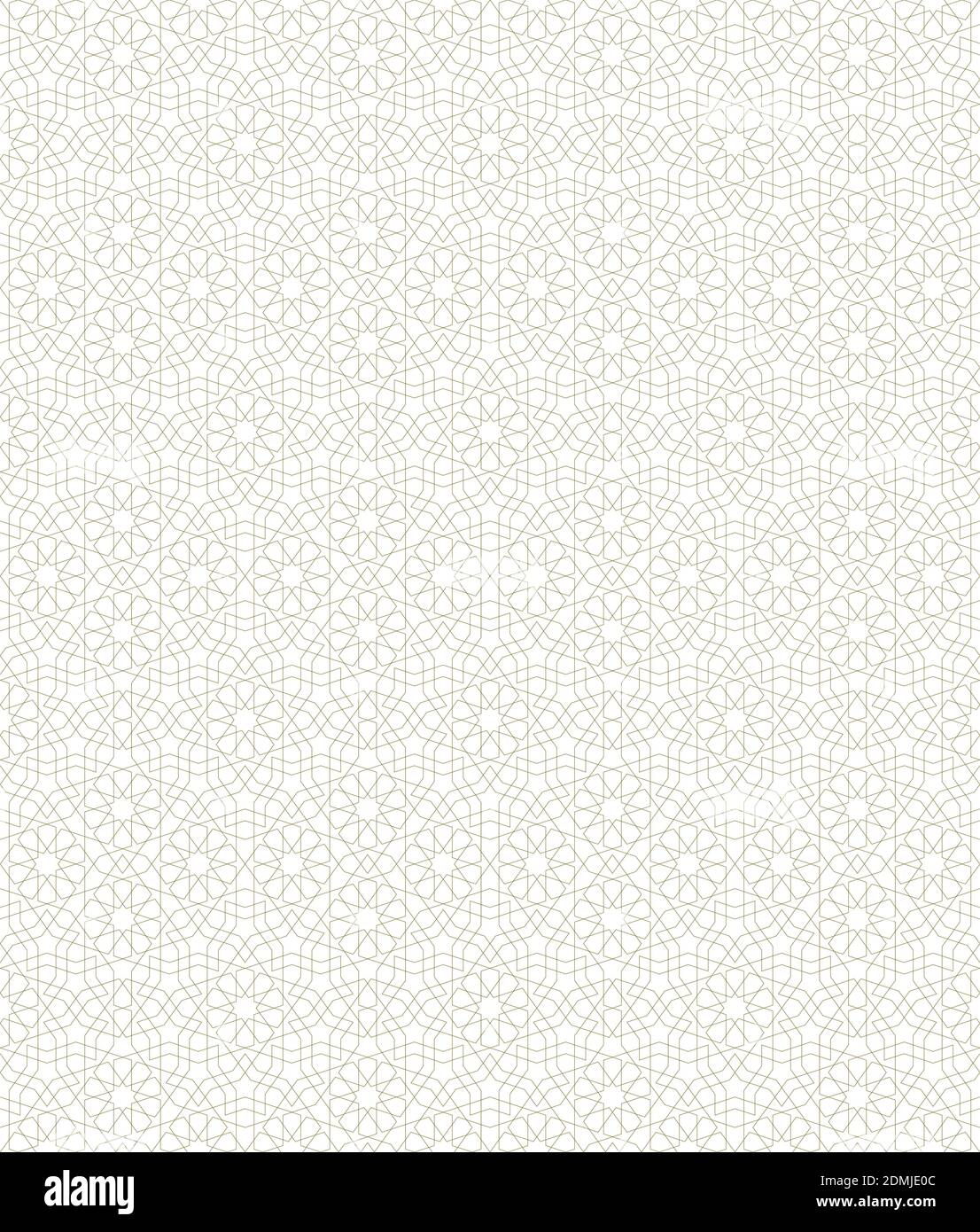 Background seamless pattern based on traditional islamic art.Brown ...