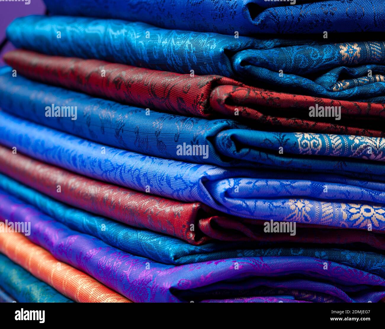Saree stack hi-res stock photography and images - Alamy
