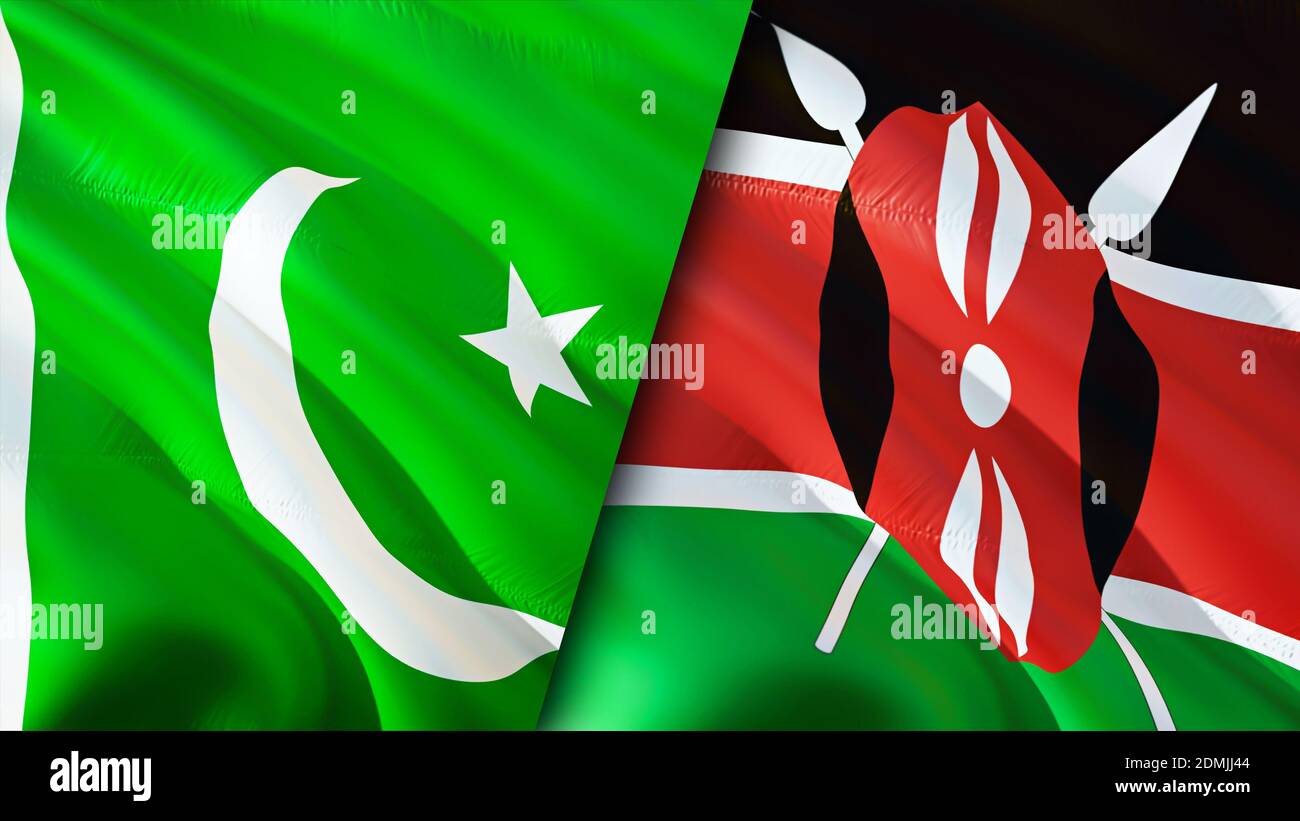Pakistan kenya flag hi-res stock photography and images - Alamy