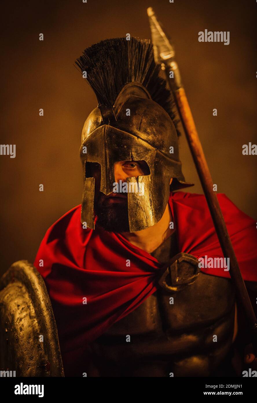 Spartan soldier statue hi-res stock photography and images - Alamy