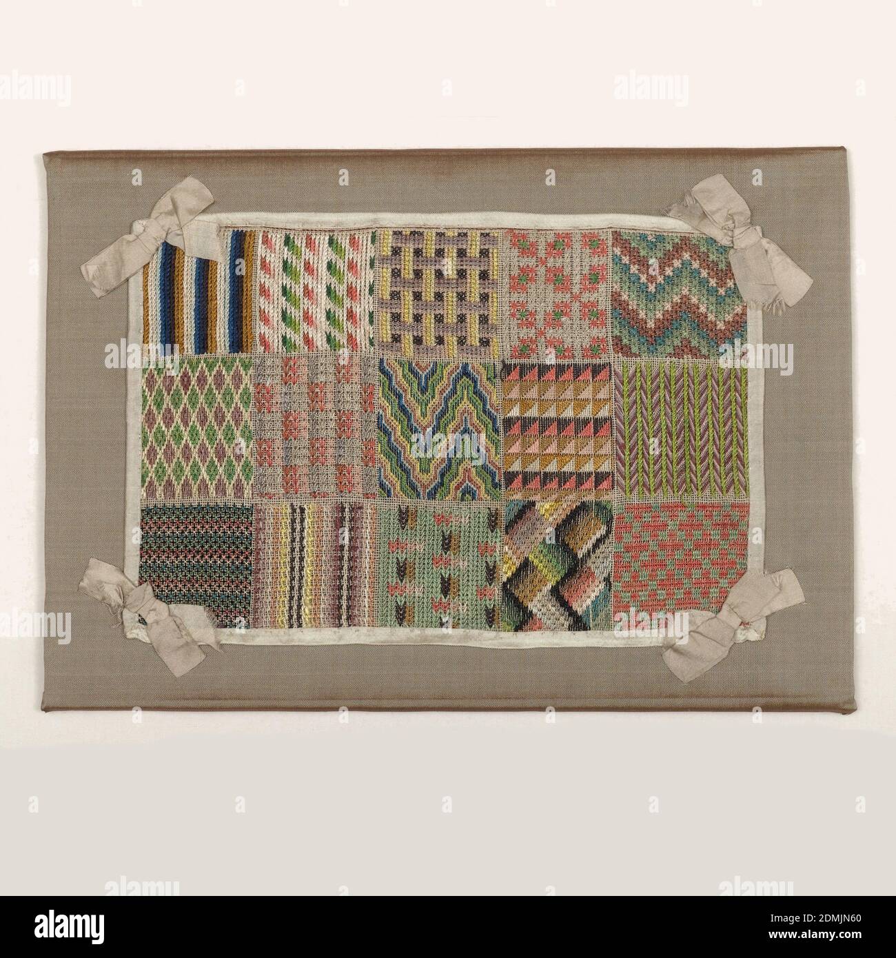 Small embroidered sampler hi-res stock photography and images - Alamy