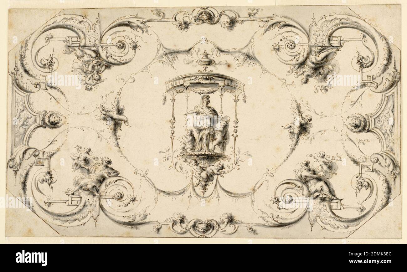 Two grotesque putti figures hi-res stock photography and images - Alamy