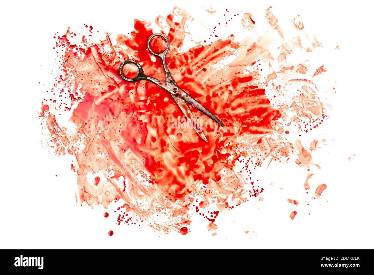 Scissors Blood High Resolution Stock Photography and Images - Alamy