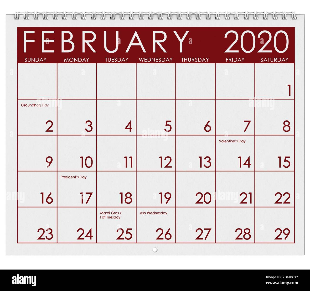 2020 planning calendar Cut Out Stock Images & Pictures - Alamy