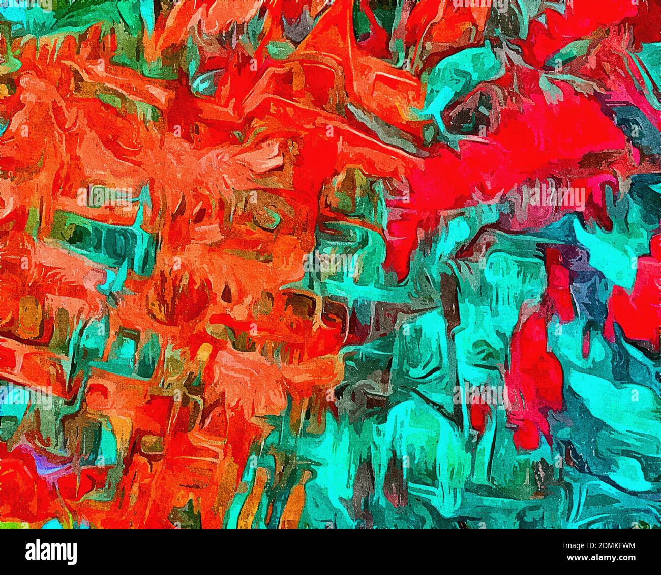 abstract psychedelic background watercolor stylization from colored ...