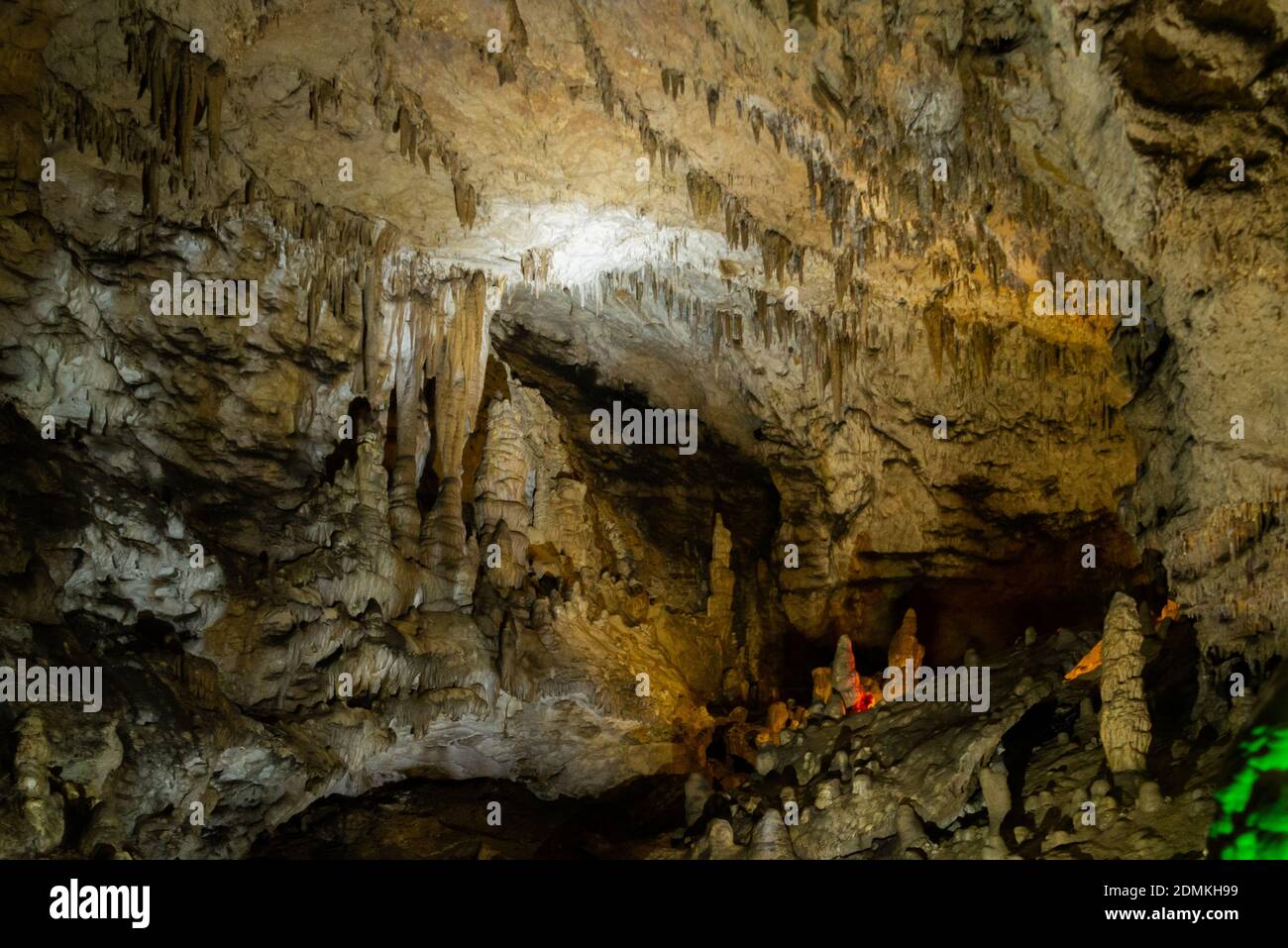 Azish or Azishskaya cave in Adigeya, Russia Stock Photo - Alamy