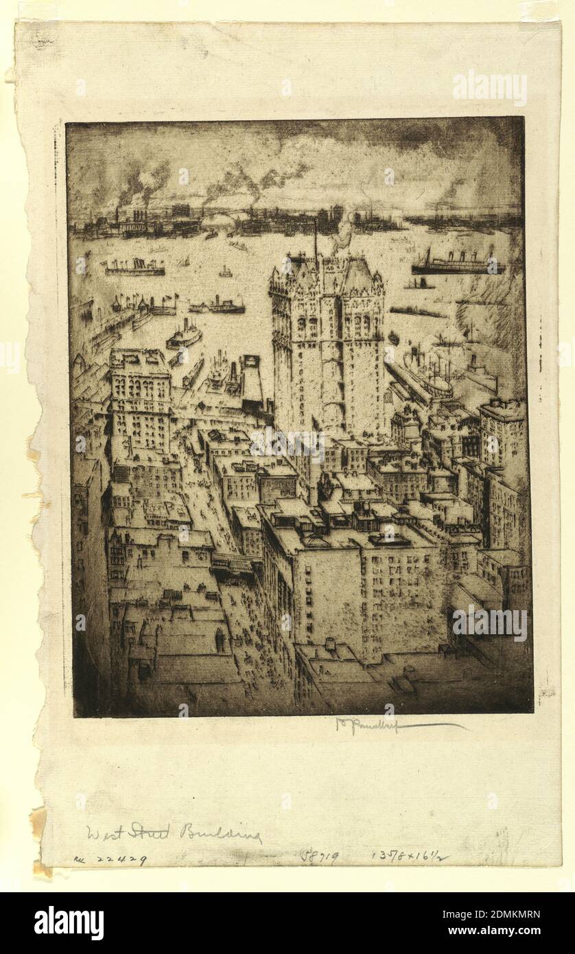 Singer building new york hi-res stock photography and images - Alamy