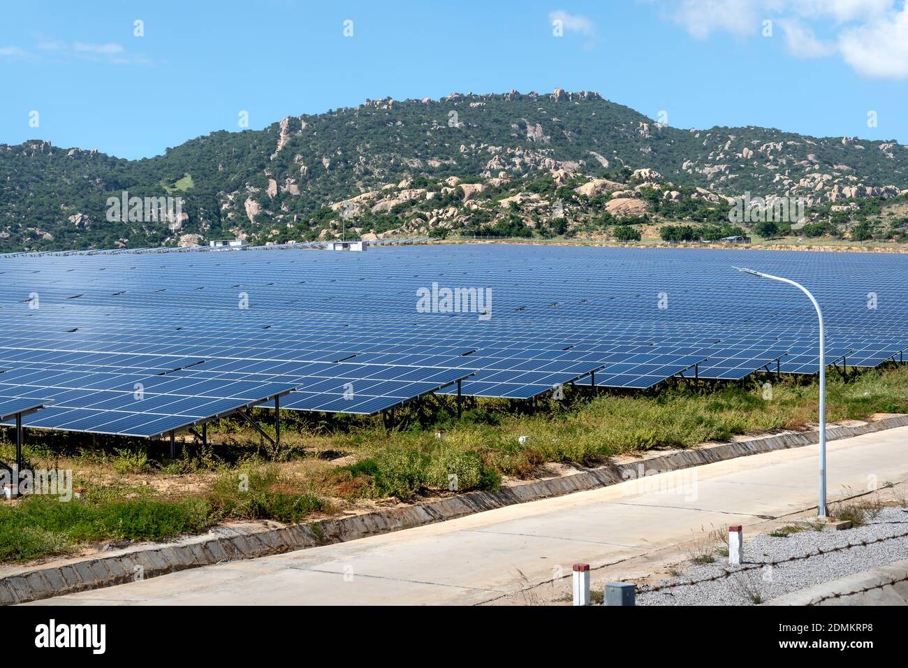 Solar Farm Nhon Hai - Ninh Thuan, Viet Nam - November 23, 2020: Solar ...