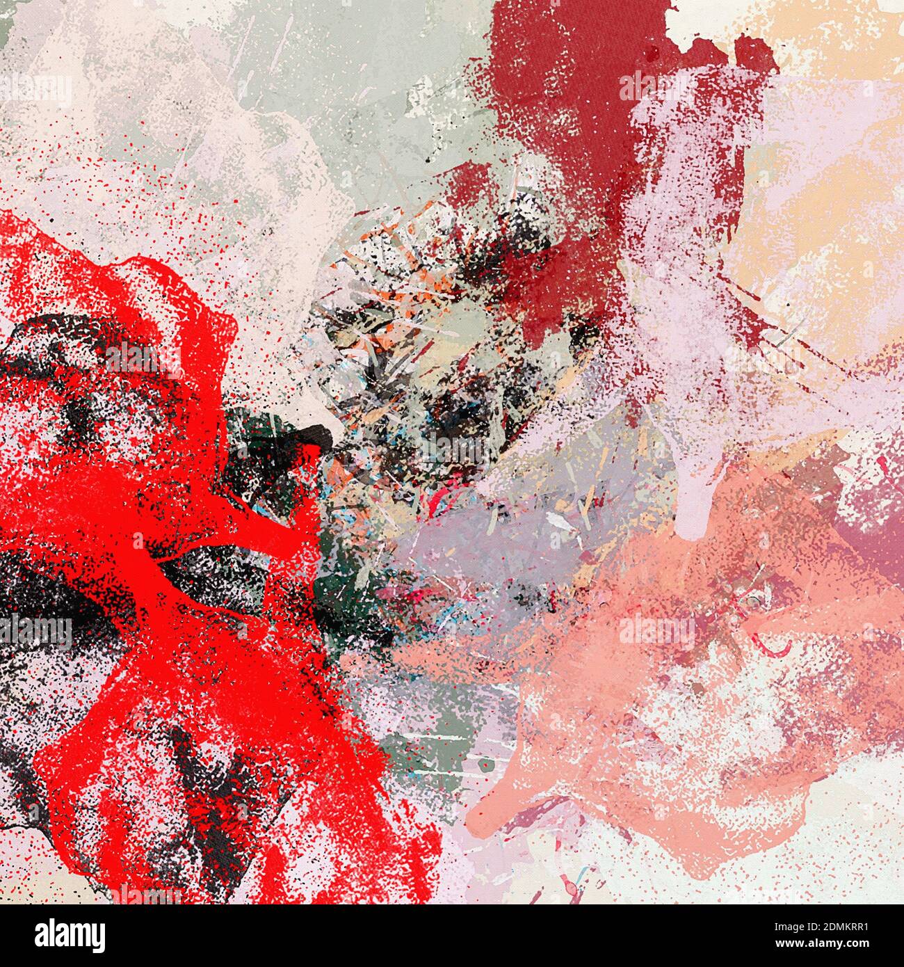 abstract psychedelic background watercolor stylization from colored ...