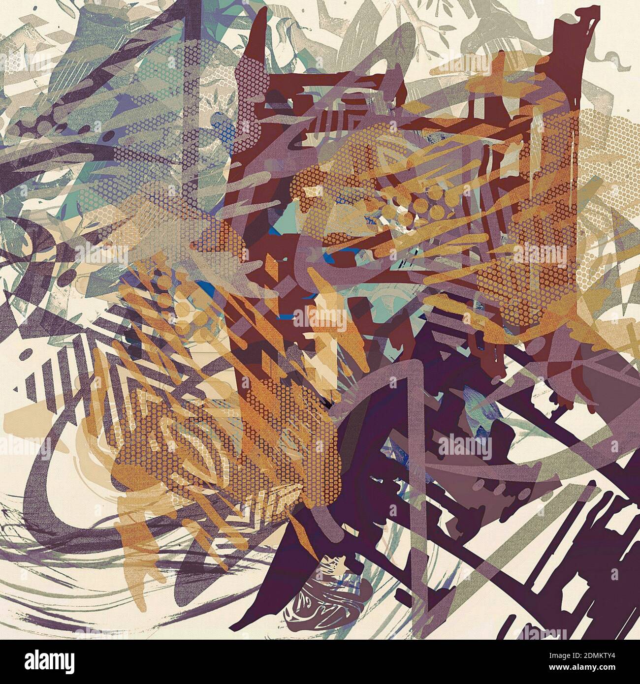 abstract psychedelic background watercolor stylization from colored ...