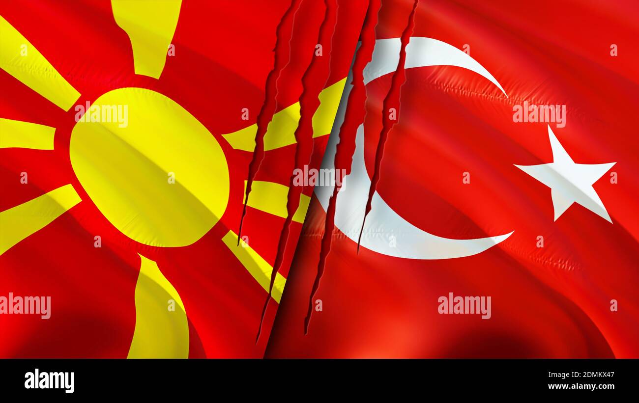 Turkey North Macedonia Flag High Resolution Stock Photography and ...