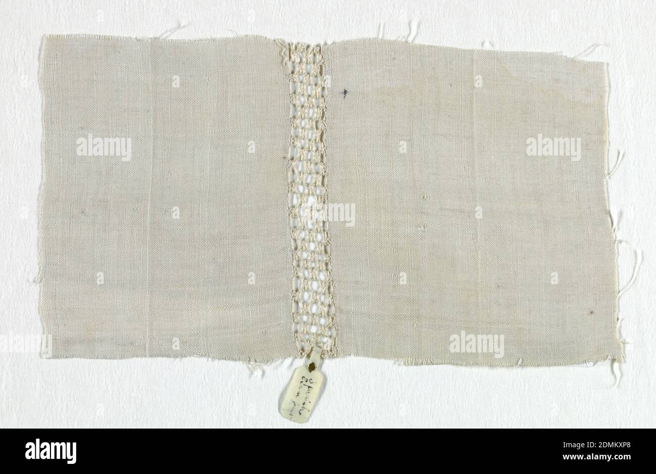 Seam joint, Medium: linen Technique: needle interlacing, Fragment with ...