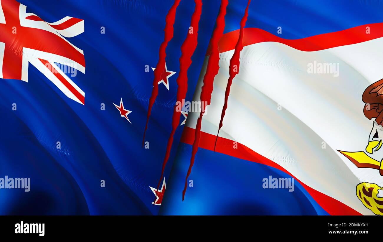 New zealand samoa flag hi-res stock photography and images - Alamy