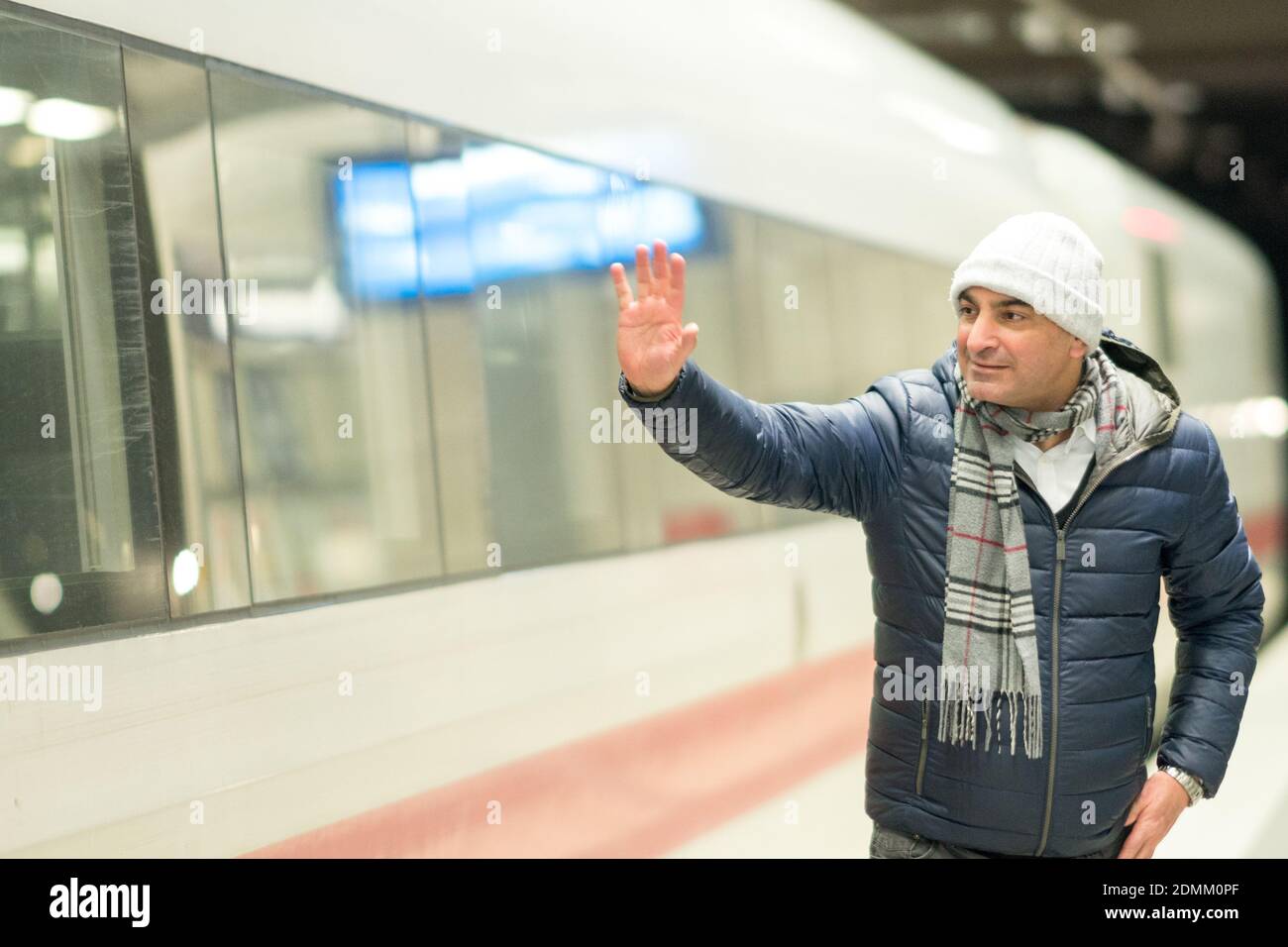 Person waving berlin hi-res stock photography and images - Alamy