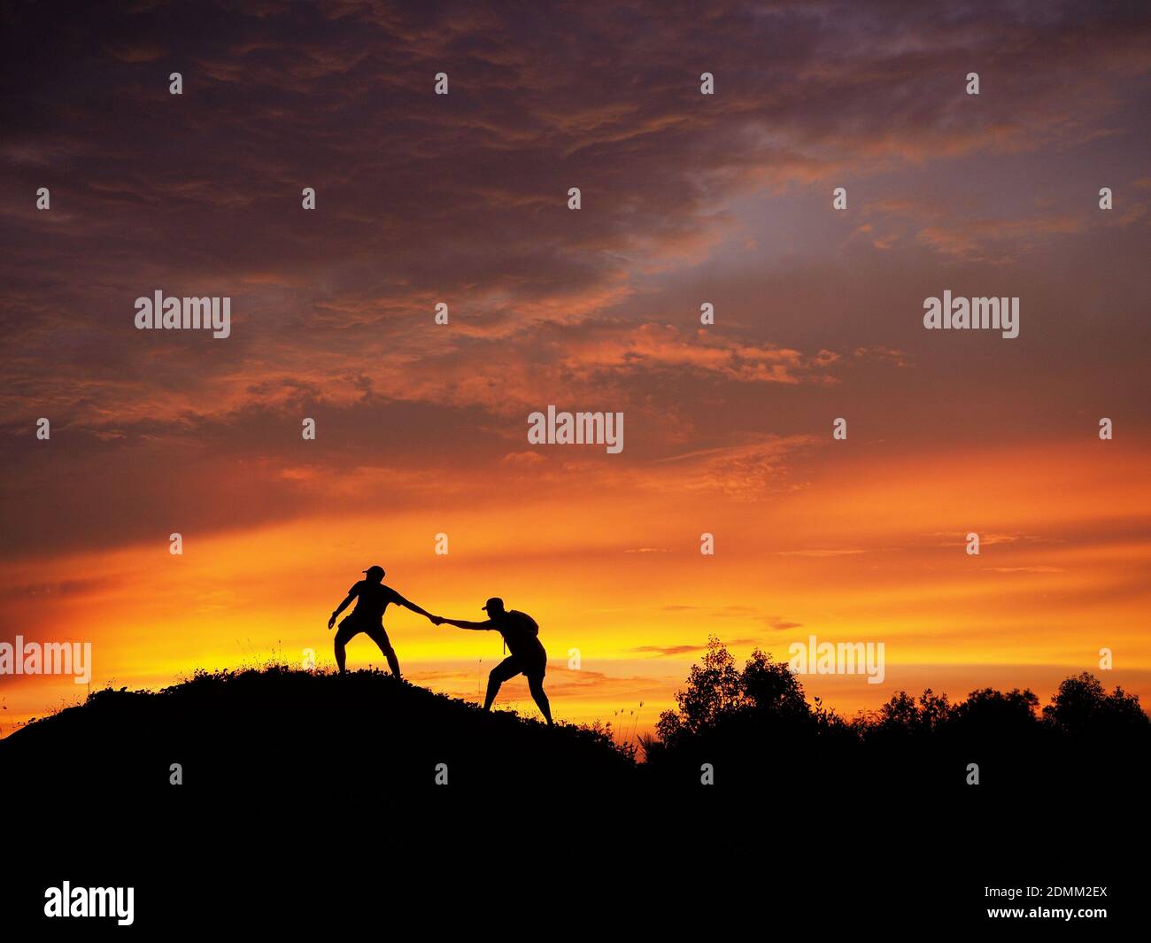 Helping Hand Mountain Climbing High Resolution Stock Photography and ...