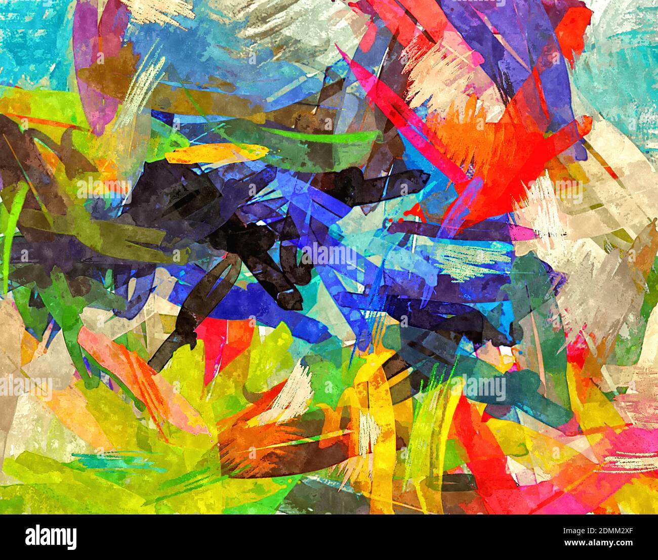 abstract psychedelic background watercolor stylization from colored ...