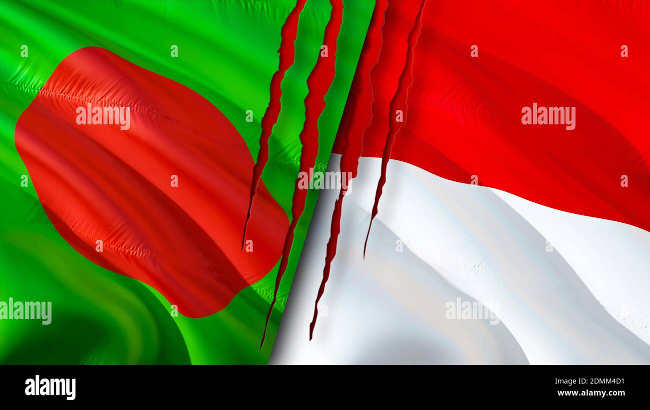 Monaco bangladesh flag hi-res stock photography and images - Alamy