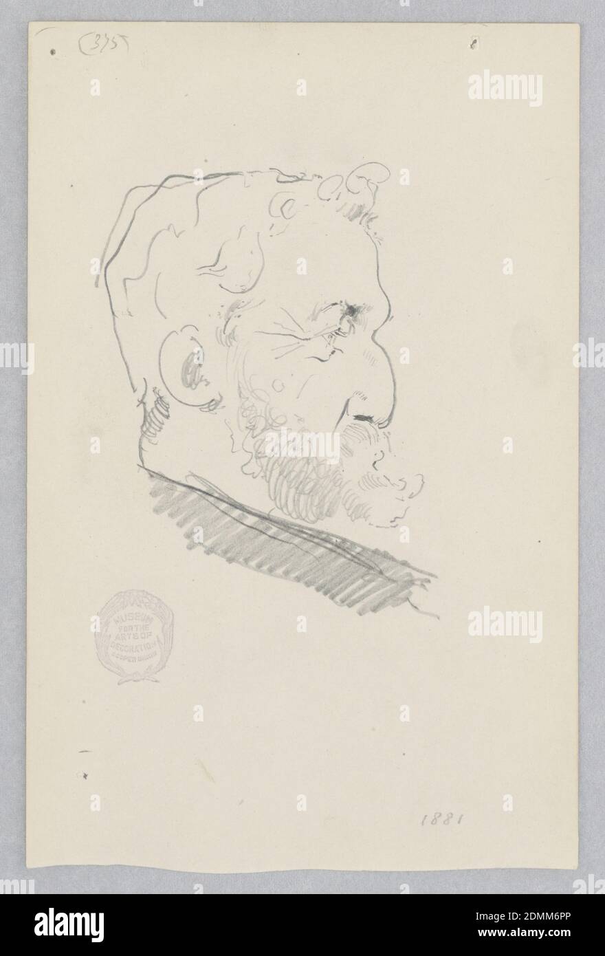 Gedney Bunce, Robert Frederick Blum, American, 1857–1903, Graphite on ...