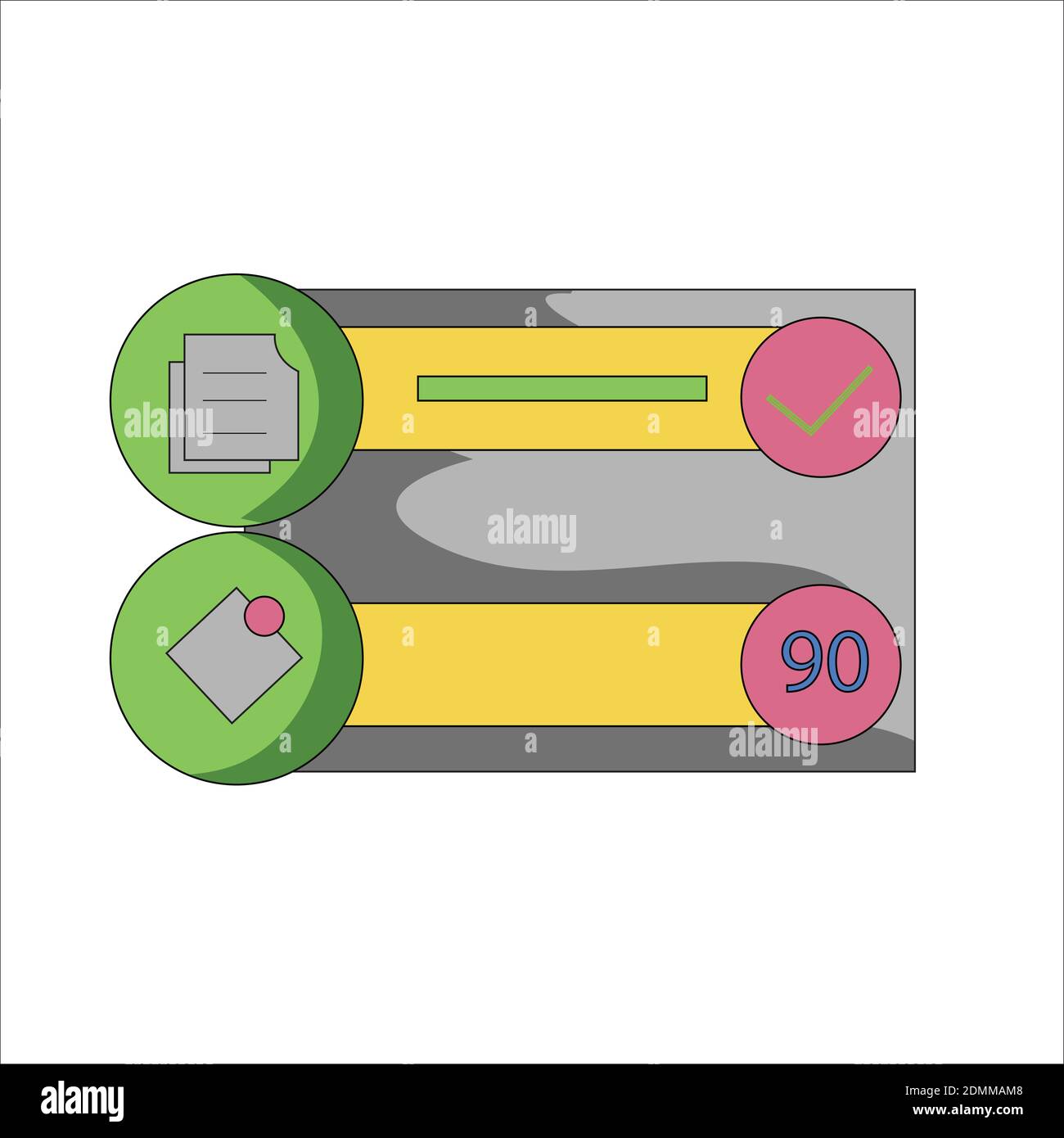 Finish Task Clip Art. Clip Art, vector, Illustration design Stock ...