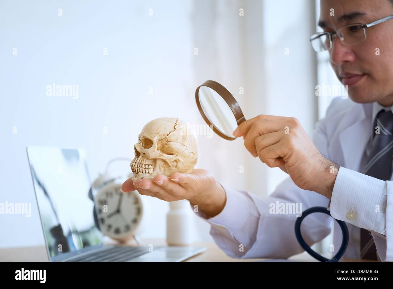 Hospital Magnifying Glass High Resolution Stock Photography and Images ...