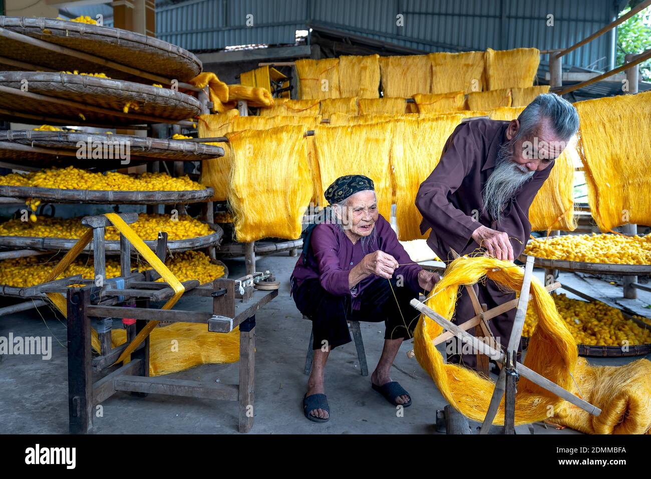 Hong Ly Commune, Thai Binh Province, Vietnam - November 14, 2020: The ...