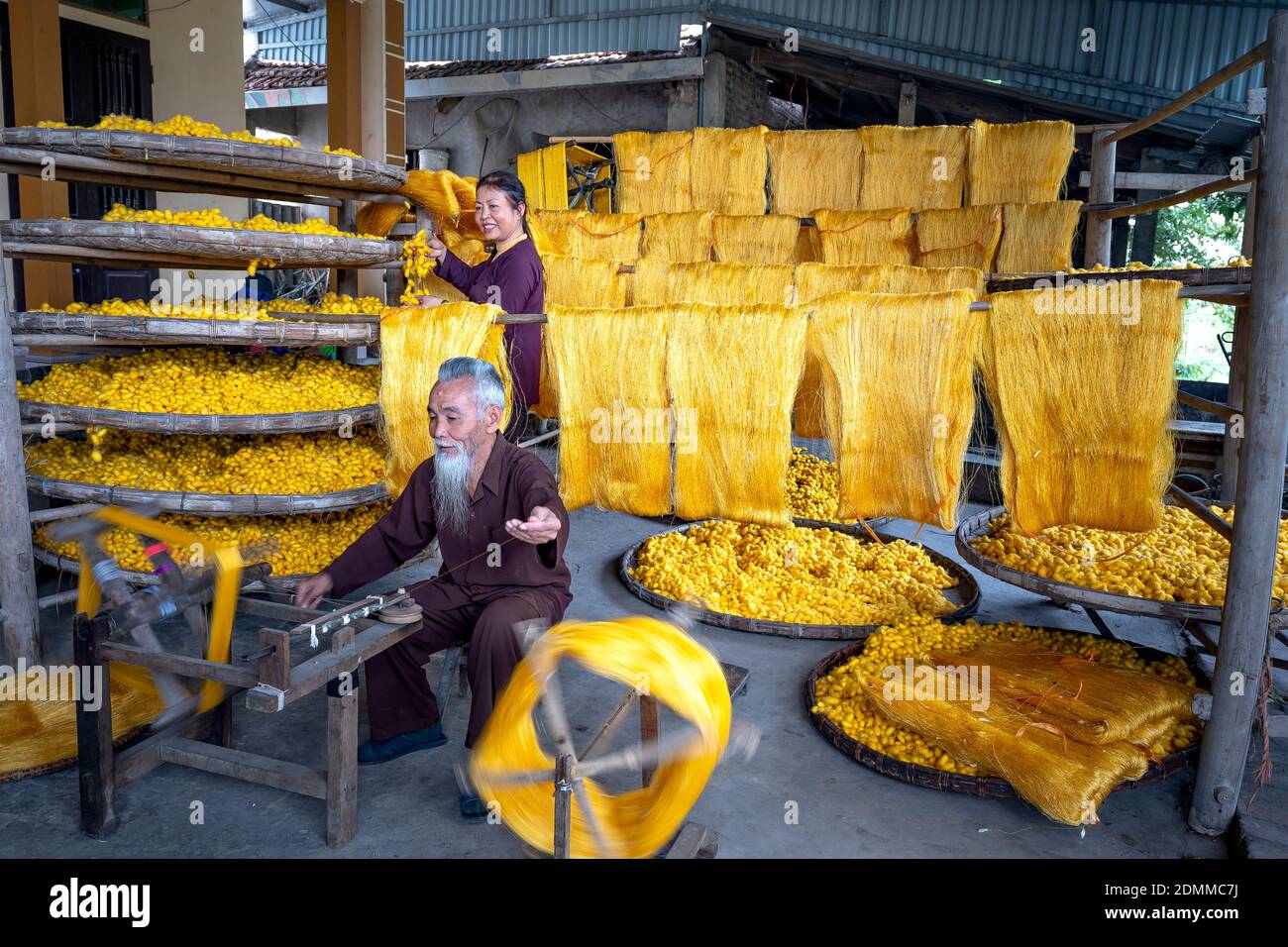 Vietnam woven traditional textiles hi-res stock photography and images ...