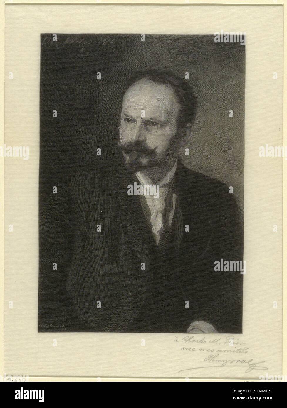 Proof: Portrait of Henry Wolf, Henry Wolf, American, 1852–1916, Irving ...