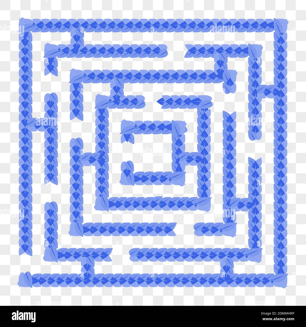 Blue maze Stock Vector Images - Alamy