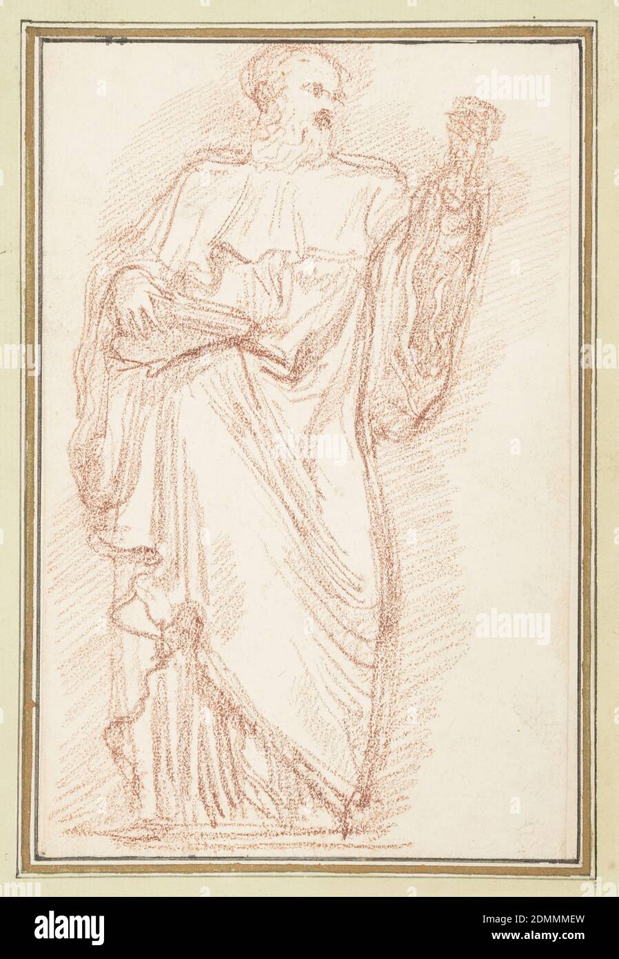 Standing male figure with book, Jean-Robert Ango, French, active in ...