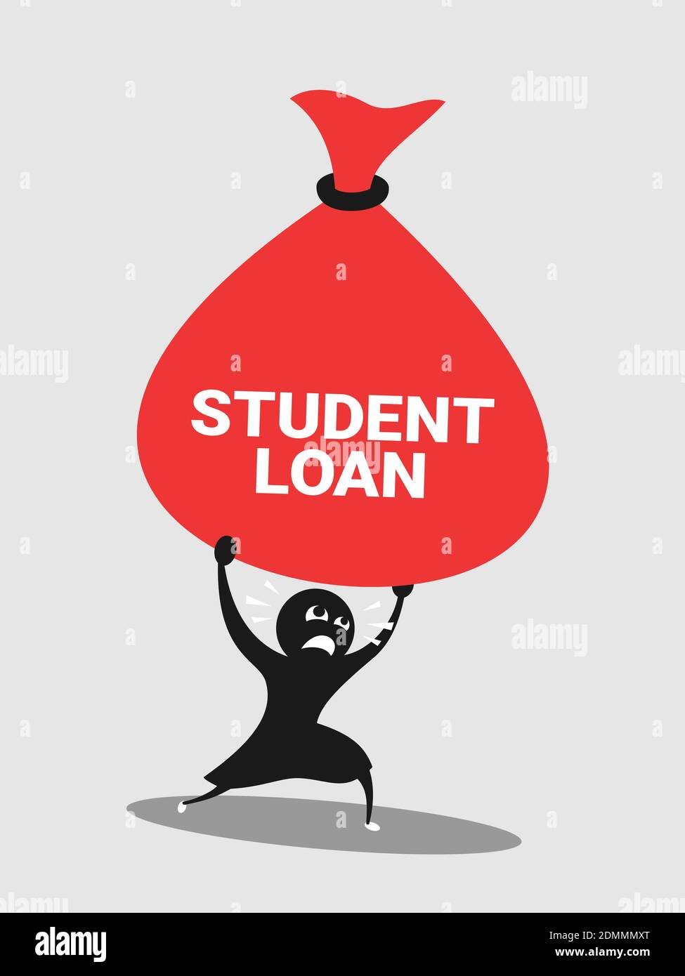 Cartoon Paying Money College