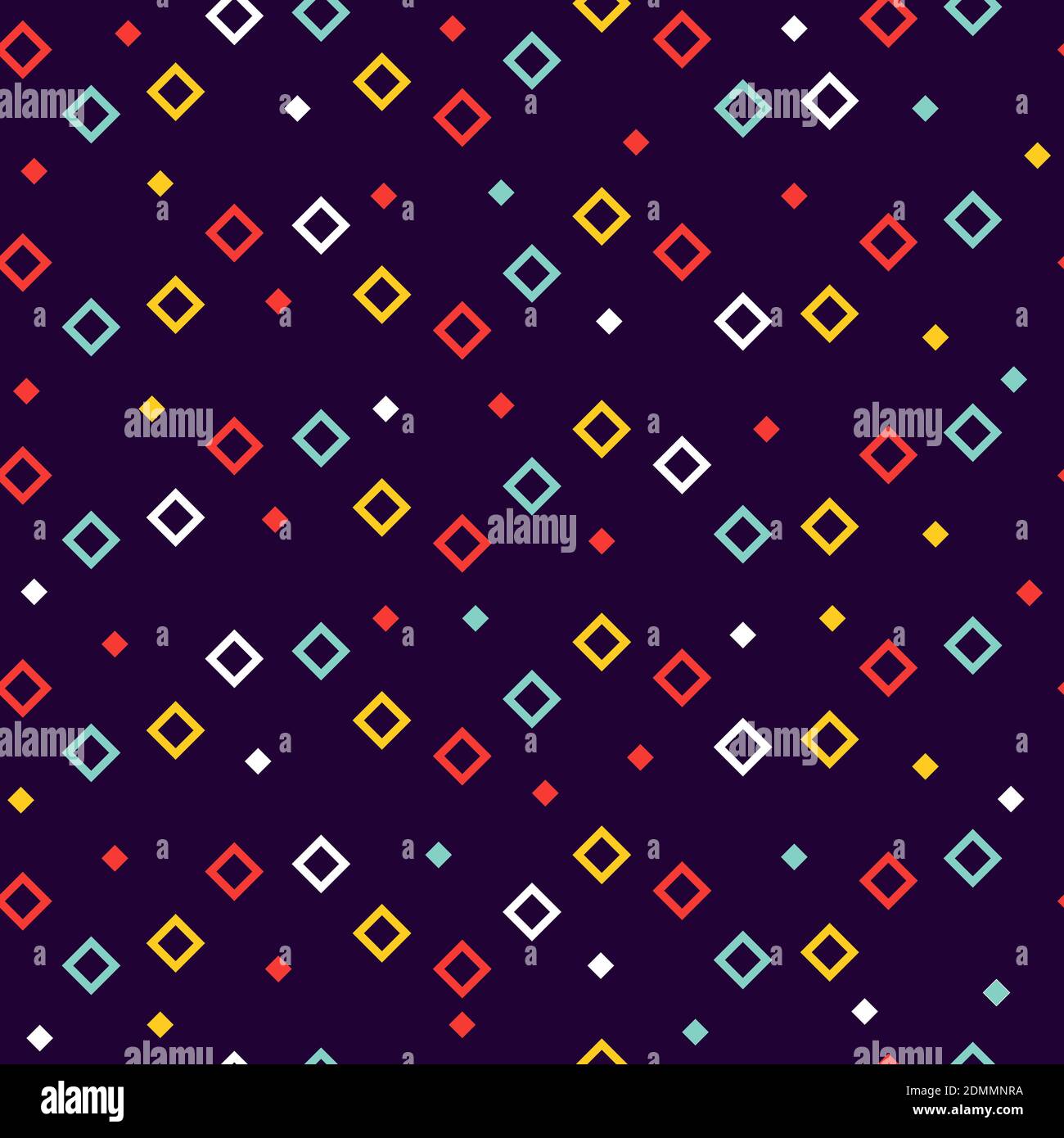 Modern artistic geometric vector seamless pattern design of diamond and ...