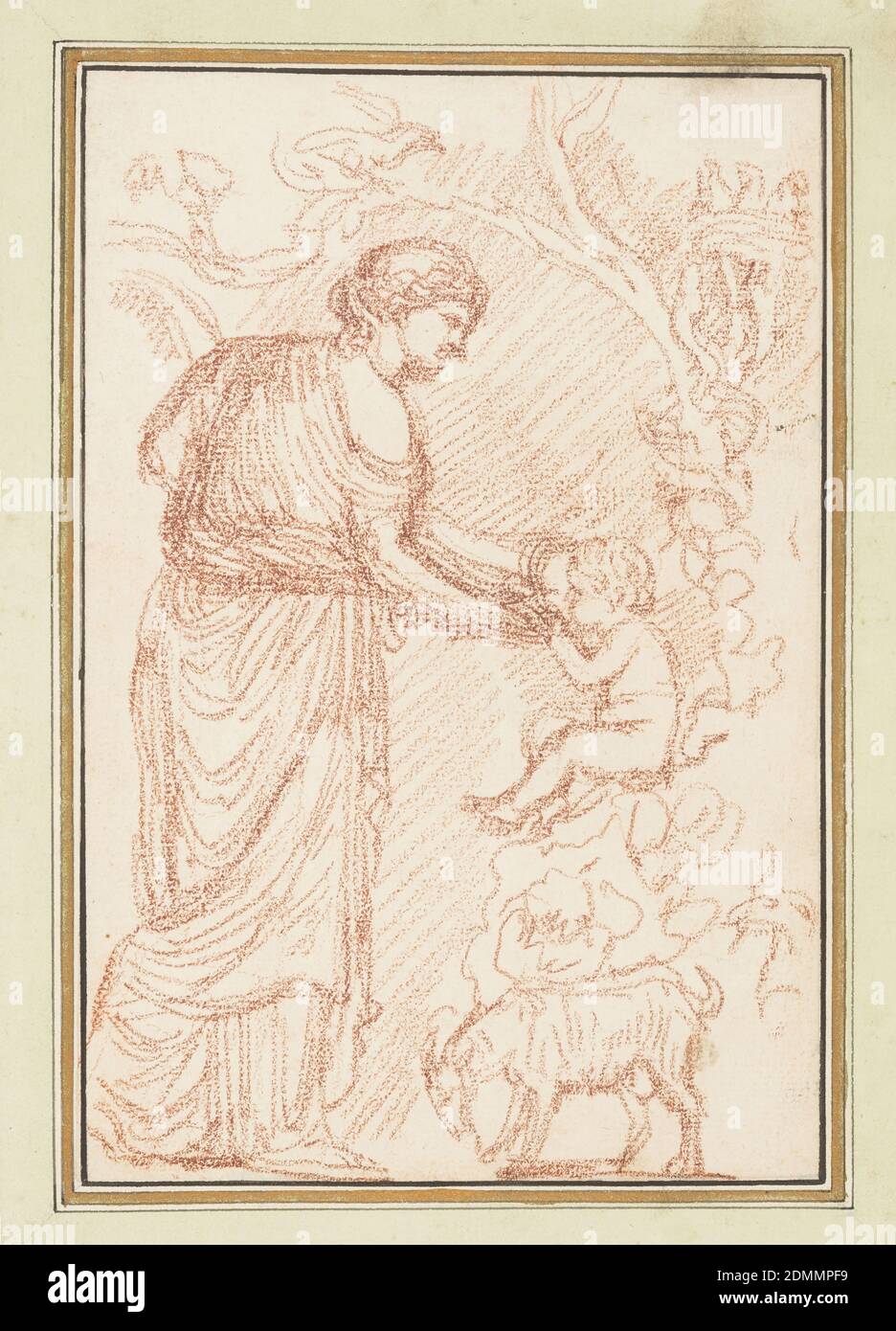 Robed woman stands hi-res stock photography and images - Alamy