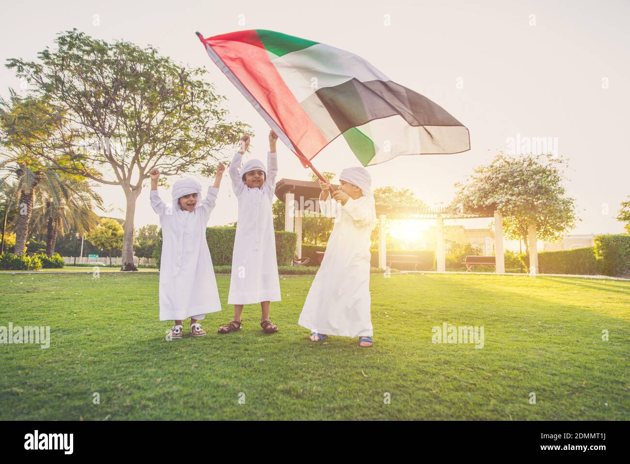 Arabic boys flag hi-res stock photography and images - Alamy