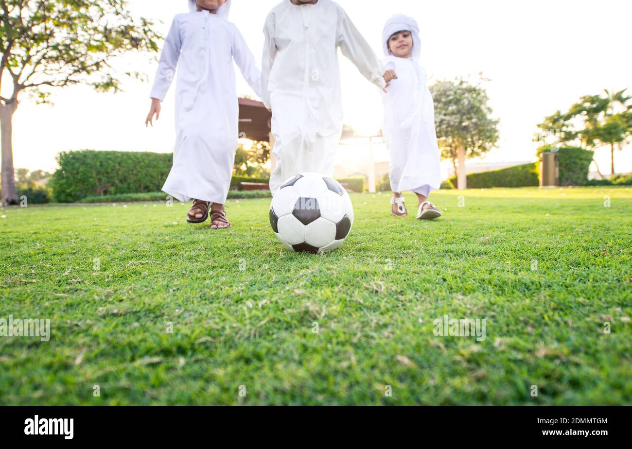 Middle East Boys Playing Football High Resolution Stock Photography and ...