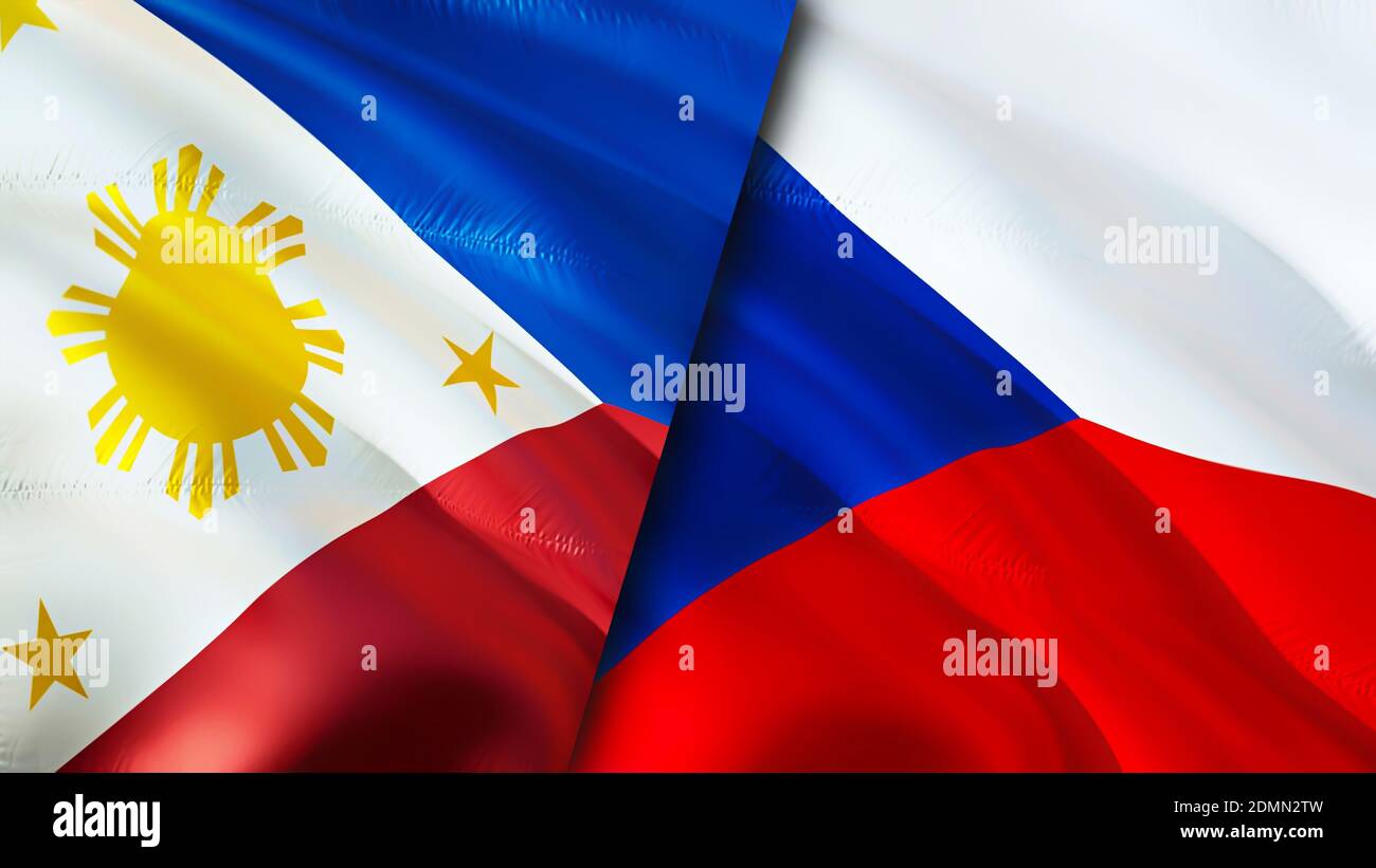 Czech philippines flag hi-res stock photography and images - Alamy